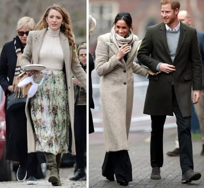 7 të famshëm kopjojnë look-un e Meghan Markle 40271_1