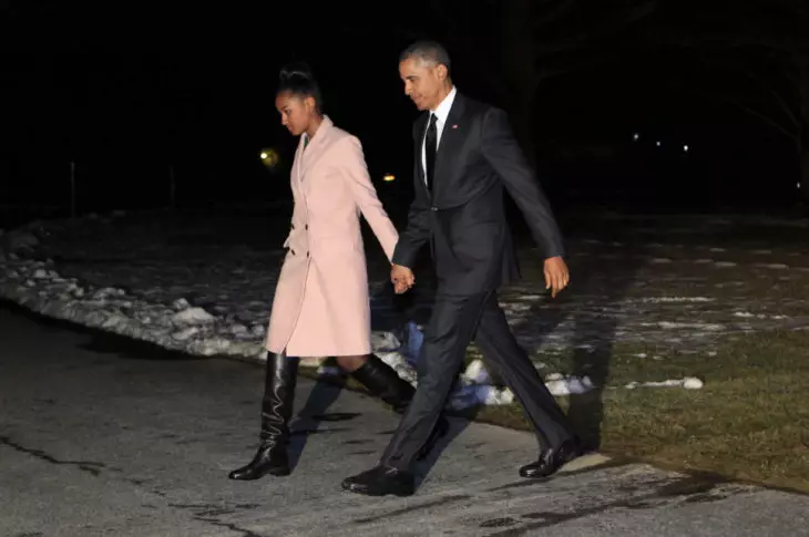 16 Momen Gaya Terhebat Sasha & Malia Obama 41442_1