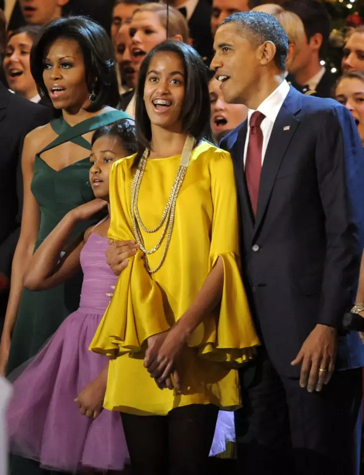 Sasha & Malia Obama's 16 Lub Sijhawm Zoo Tshaj Plaws 41442_14