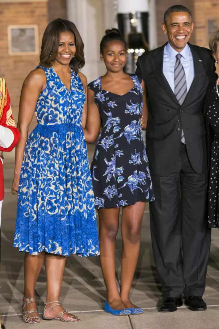 Sasha at Malia Obama's 16 Greatest Style Moments 41442_15