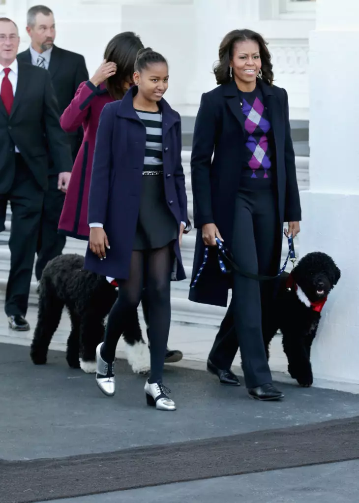 Sasha & Malia Obama's 16 Lub Sijhawm Zoo Tshaj Plaws 41442_5