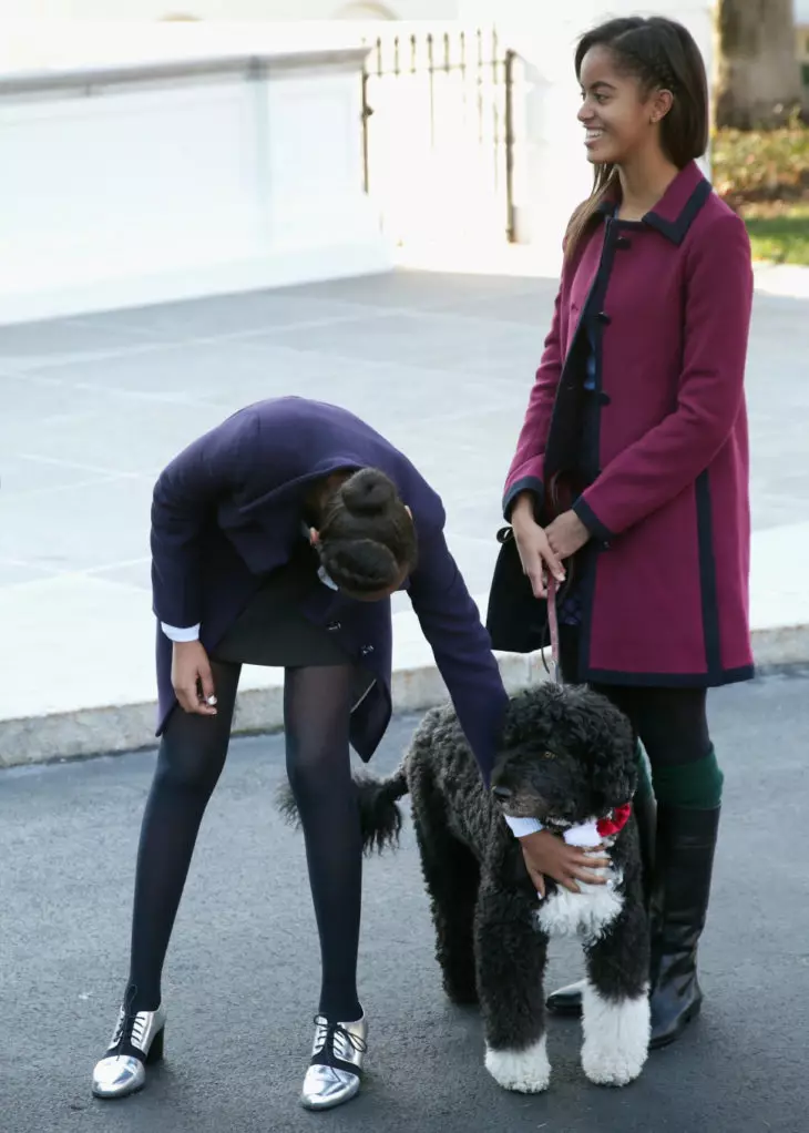 Sasha at Malia Obama's 16 Greatest Style Moments 41442_6