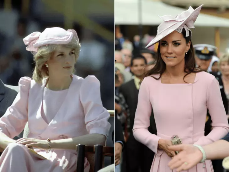 Kate Middleton omaĝas princinon Diana per siaj elegantaj vestaĵoj 41689_1