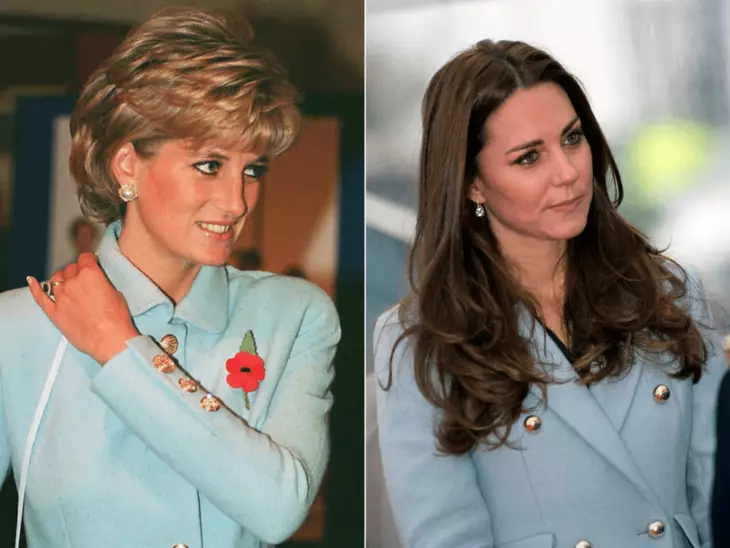 Kate Middleton waxay ku abaal marisaa Princess Diana dharkeeda quruxda badan 41689_3