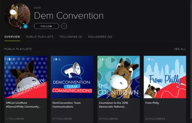 Funcionários democratas criaram listas de reprodução do Spotify para a convenção, e aqui estão 10 músicas que eles deveriam ter incluído 43125_1