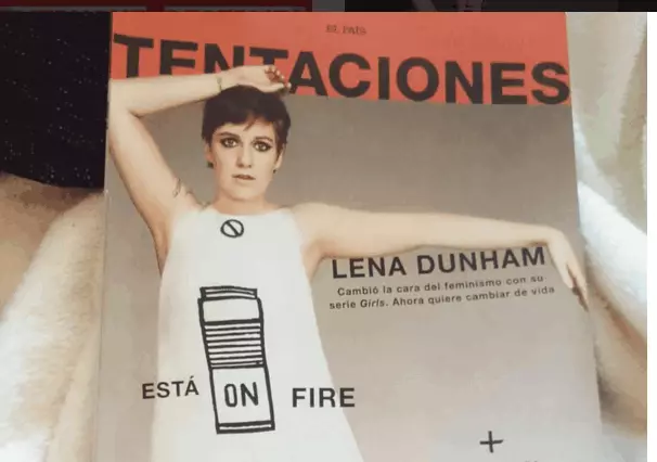 Lena Dunham ha gentilmente rimproverato la rivista per Photoshop fallito 44934_1