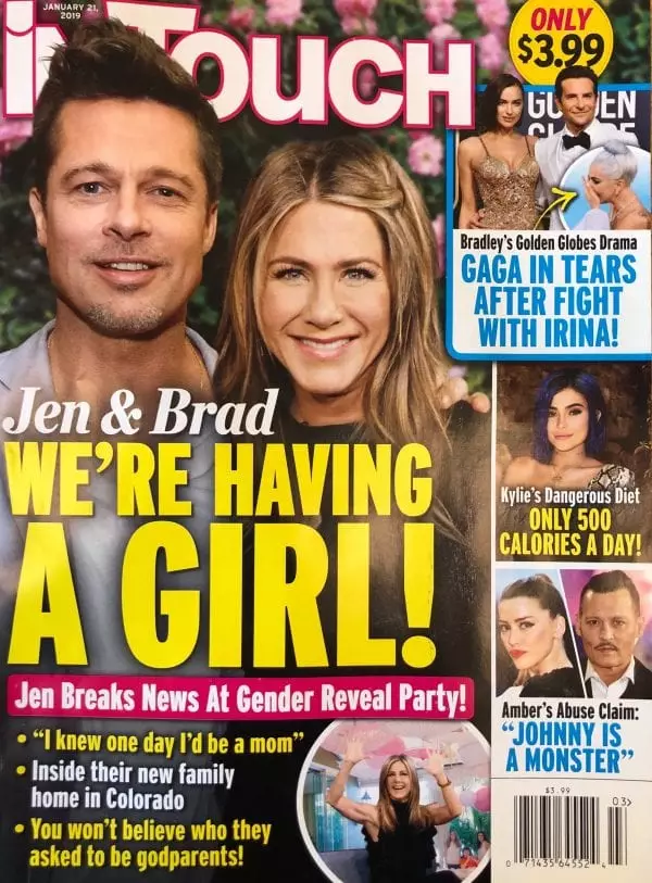 Njẹ Brad Pitt ati Jennifer Aniston Ni Ọmọbinrin Ọmọ? 46115_2