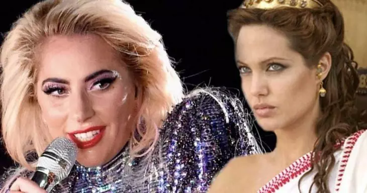 Lady Gaga និង Angelina Jolie ប្រកួតប្រជែងគ្នាសម្រាប់តួនាទីរបស់ Cleopatra 47230_2