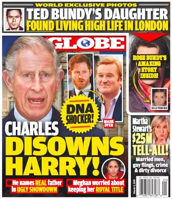 Pravda za DNA odhalující skutečného otce prince Harryho a prince Charlese, kteří se zřekli svého syna 52271_3