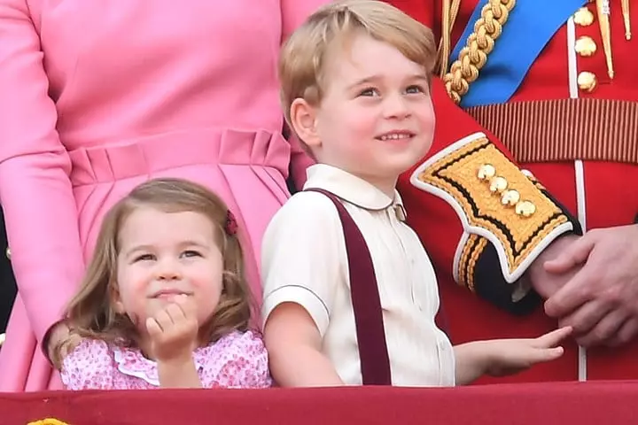 Prins George Prinsesse Charlotte