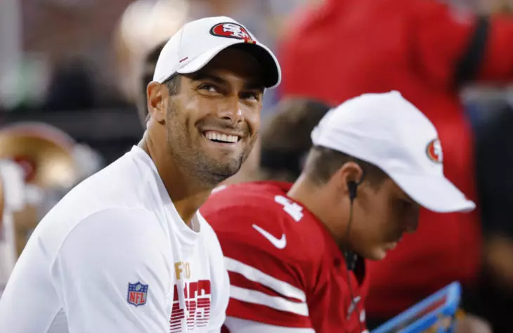 Si Jimmy Garoppolo ba nakig-date sa usa ka bag-ong uyab? 53401_1