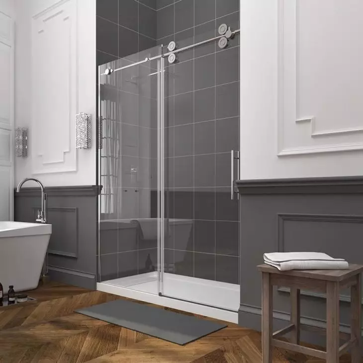 Які можуть бути плюси та мінуси стаціонарних скляних душових дверей у разі майбутнього ремонту ванної кімнати? 53834_4