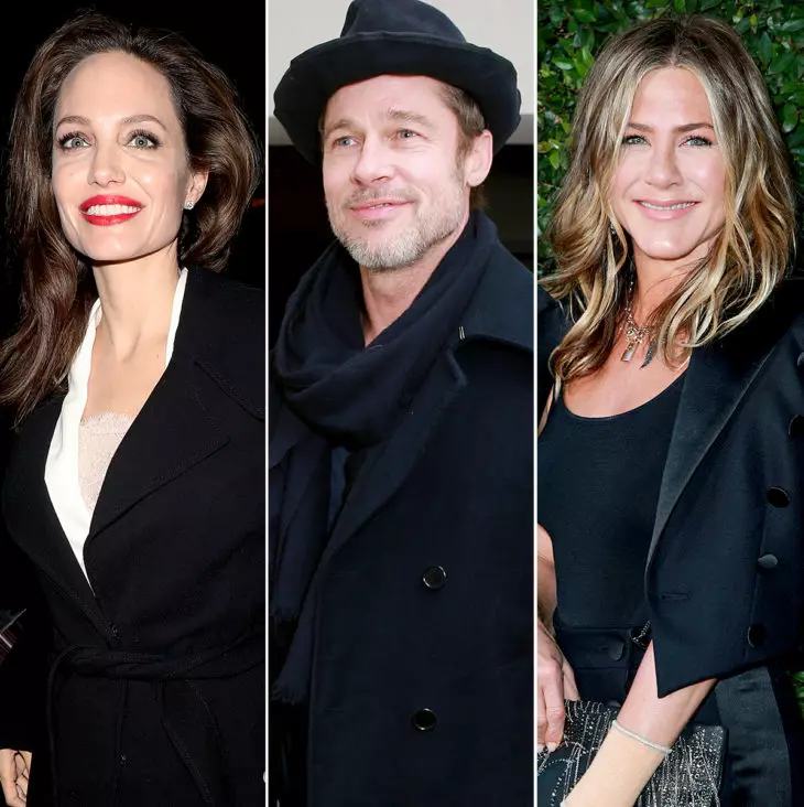 Angelina Jolie ngrampungake pegatan amarga hubungan romantis Brad Pitt karo Jennifer Aniston? 54026_2