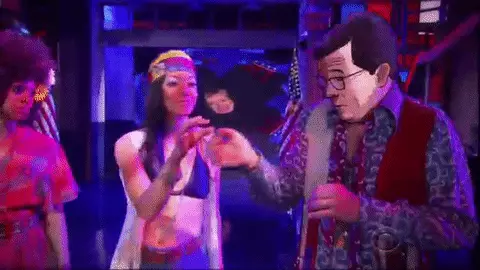 Stephen Colbert otvoril svoje pokrytie DNC psychedelickým hudobným číslom 57602_2