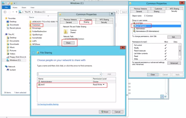 Бөлісу және NTFS рұқсаттары арасындағы айырмашылықтар – 2022 нұсқаулығы 589_4