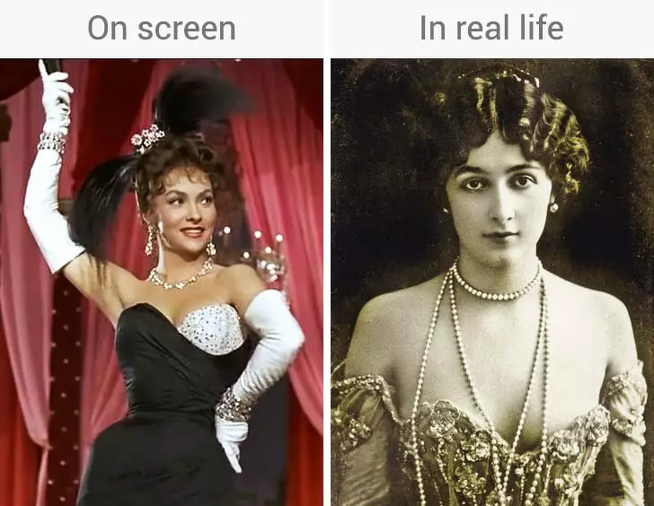 Film vs. echtes Leben: Wie ikonische Frauen, die in Filmen dargestellt wurden, im wirklichen Leben aussahen 65902_2