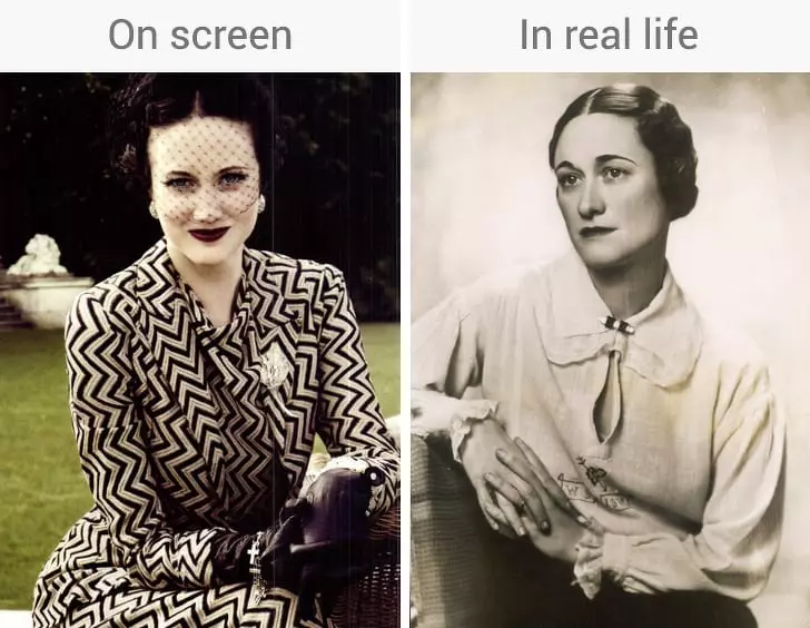 Film vs. echtes Leben: Wie ikonische Frauen, die in Filmen dargestellt wurden, im wirklichen Leben aussahen 65902_5