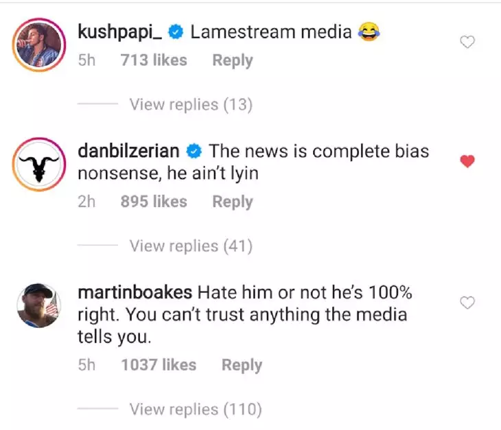 Gisuportahan ni Dan Bilzerian si Donald Trump sa publiko sa Instagram! 687_2