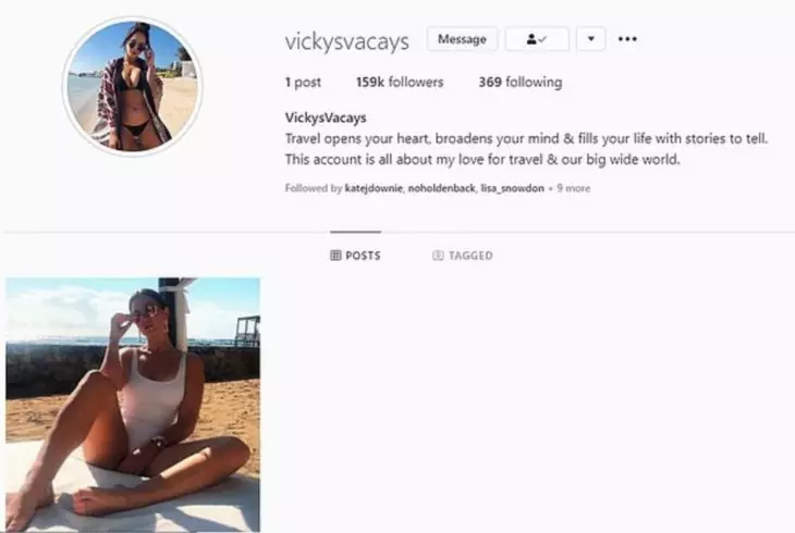 Vicky Pattison dia manao marika Instagram vaovao, 17 volana taorian'ilay tantara ratsy niaraka tamin'ny fofombadiko taloha 7169_1