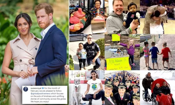 해리 왕자와 메건 마클은 친절한 행동을 장려하기 위해 Instagram 페이지를 홍보했습니다! 7277_1
