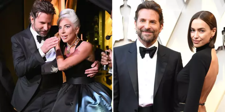 Ass de Bradley Cooper gezwongen tëscht Irina Shayk an Lady Gaga ze wielen? 7812_1