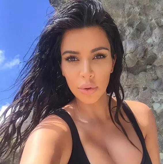 7 najlepszych momentów urody Kim Kardashian 9097_6