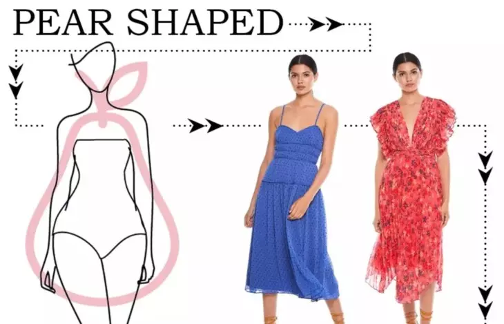 Како да го идентификувате обликот на вашето тело и да го изберете вистинскиот фустан? 9146_1