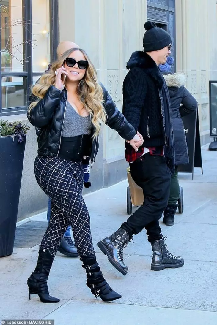 Mariah Carey dhe Bryan Tanaka janë shumë të dashuruar duke gjykuar nga buzëqeshja e saj 9233_1